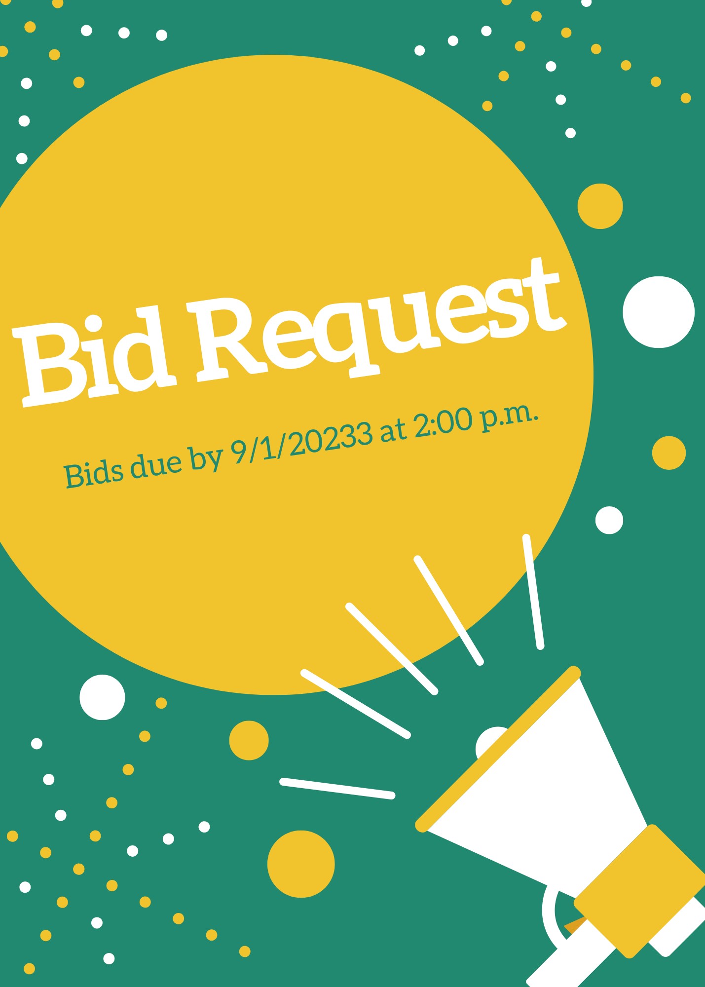 Request for Bids | Stevenson Washington