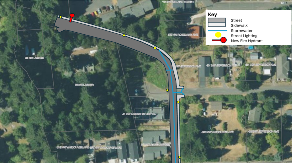 Lasher Street Improvement | Stevenson Washington